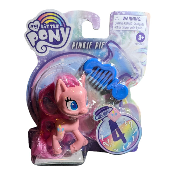 Hasbro | Toys | My Little Pony Pinkie Pie Pink Action Figure With Blue ...